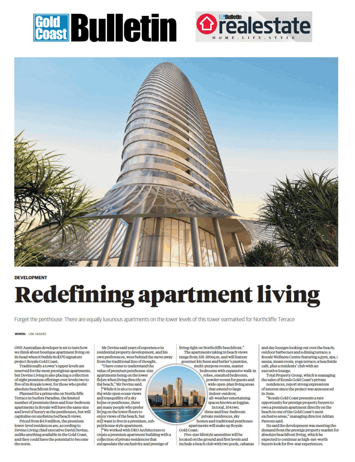 Redefining apartment living - TOTAL Property Group