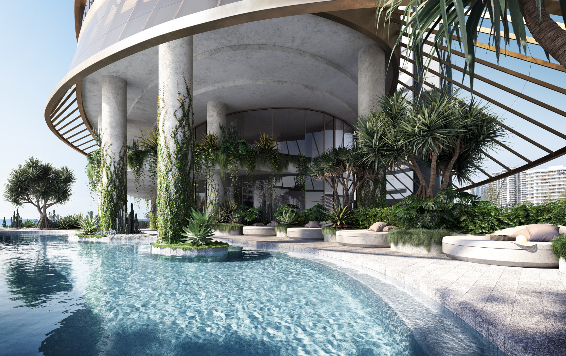 Work starts on $400m luxury beachfront tower located between Surfers ...